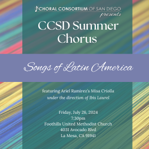 HOME - Choral Consortium of San Diego